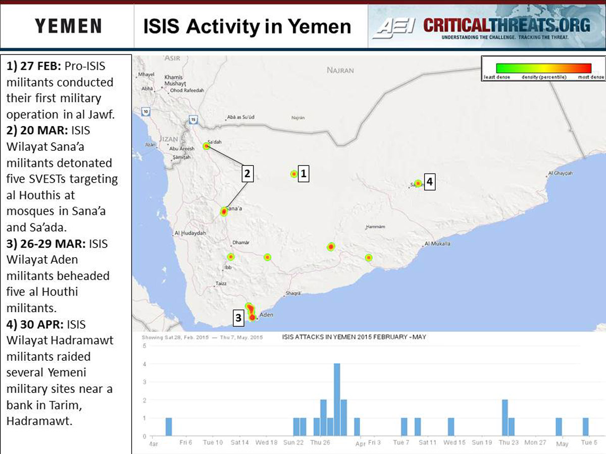 Desknote: The Growing Threat Of Isis In Yemen | Critical Threats