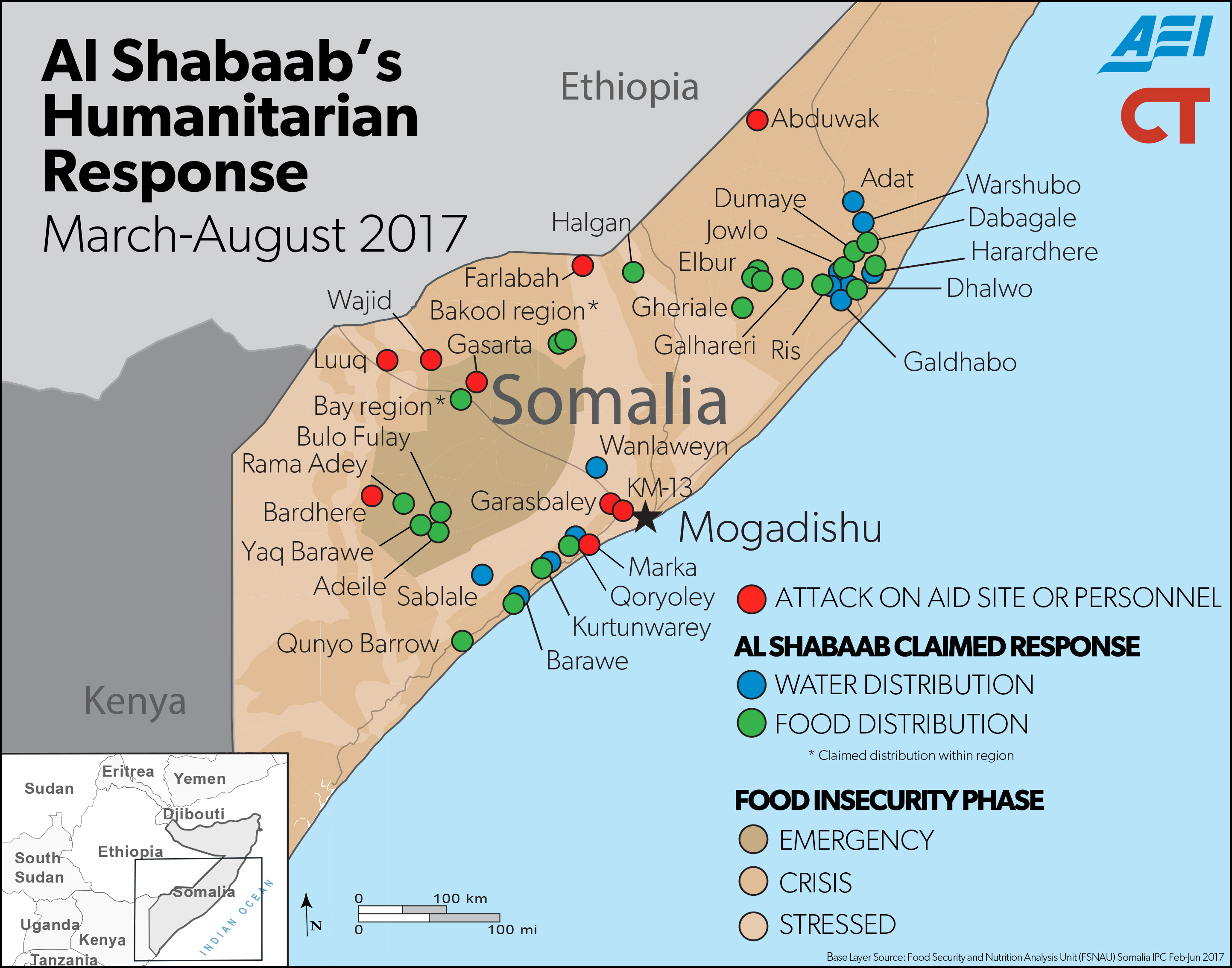 Map Update #2: Al Shabaab's Humanitarian Response | Critical Threats