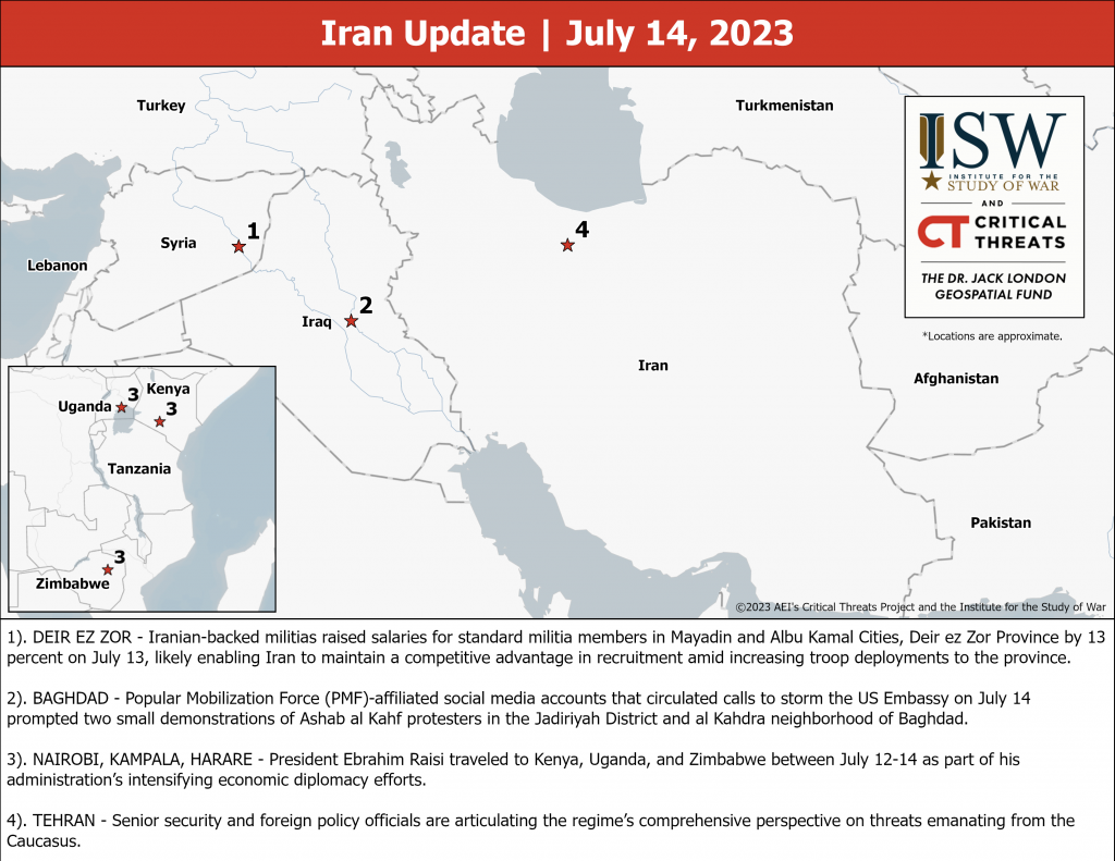 Iran Update, July 14, 2023 | Critical Threats