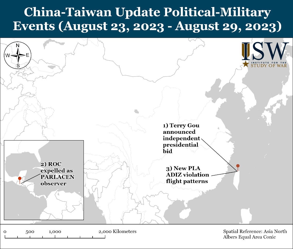 China Taiwan Weekly Update, August 31, 2023 | Critical Threats