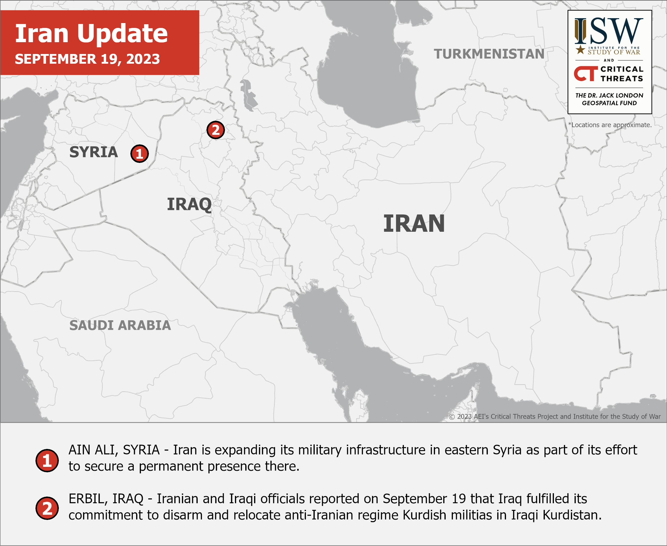 Iran Update, September 19, 2023 | Critical Threats