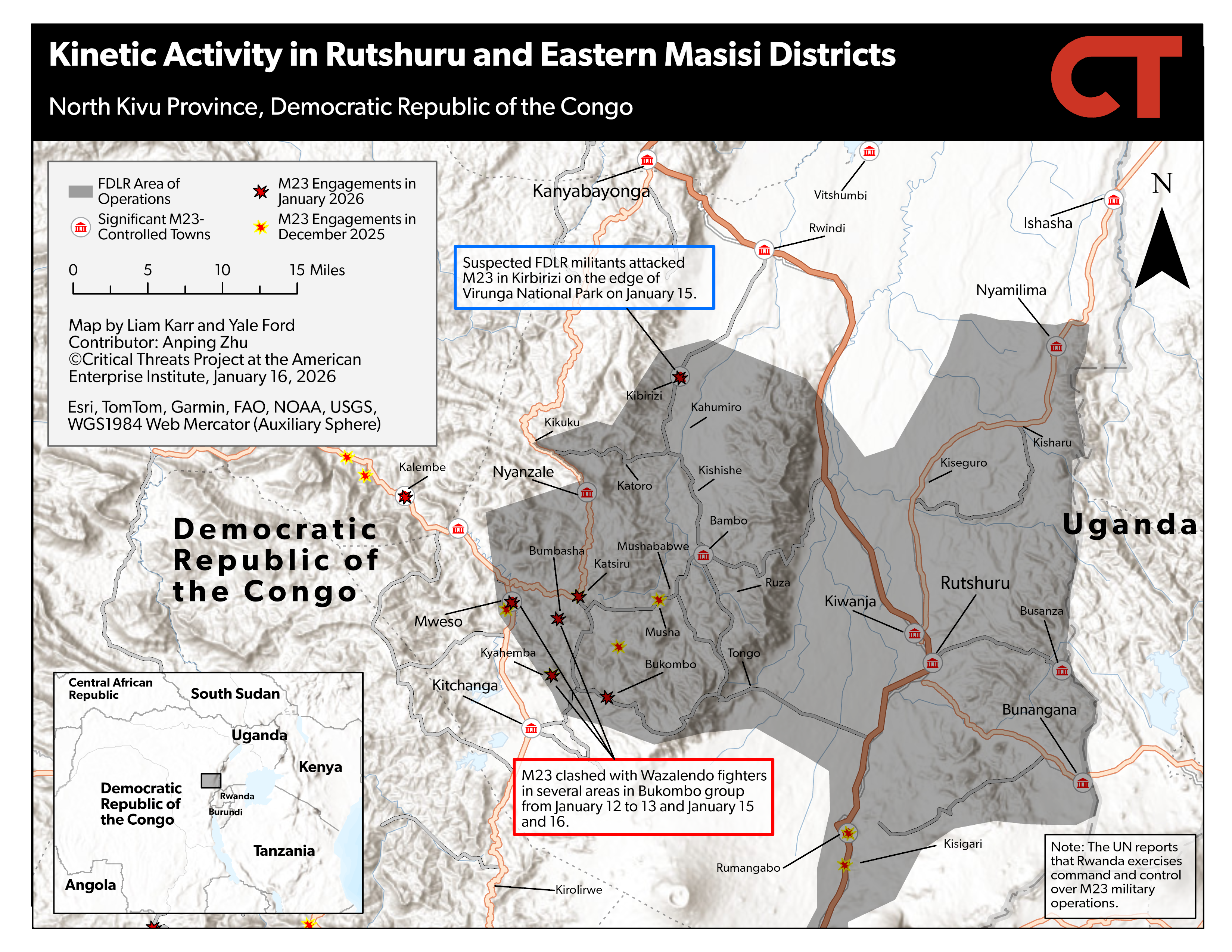 Congo War Security Review, January 16, 2026 | Critical Threats