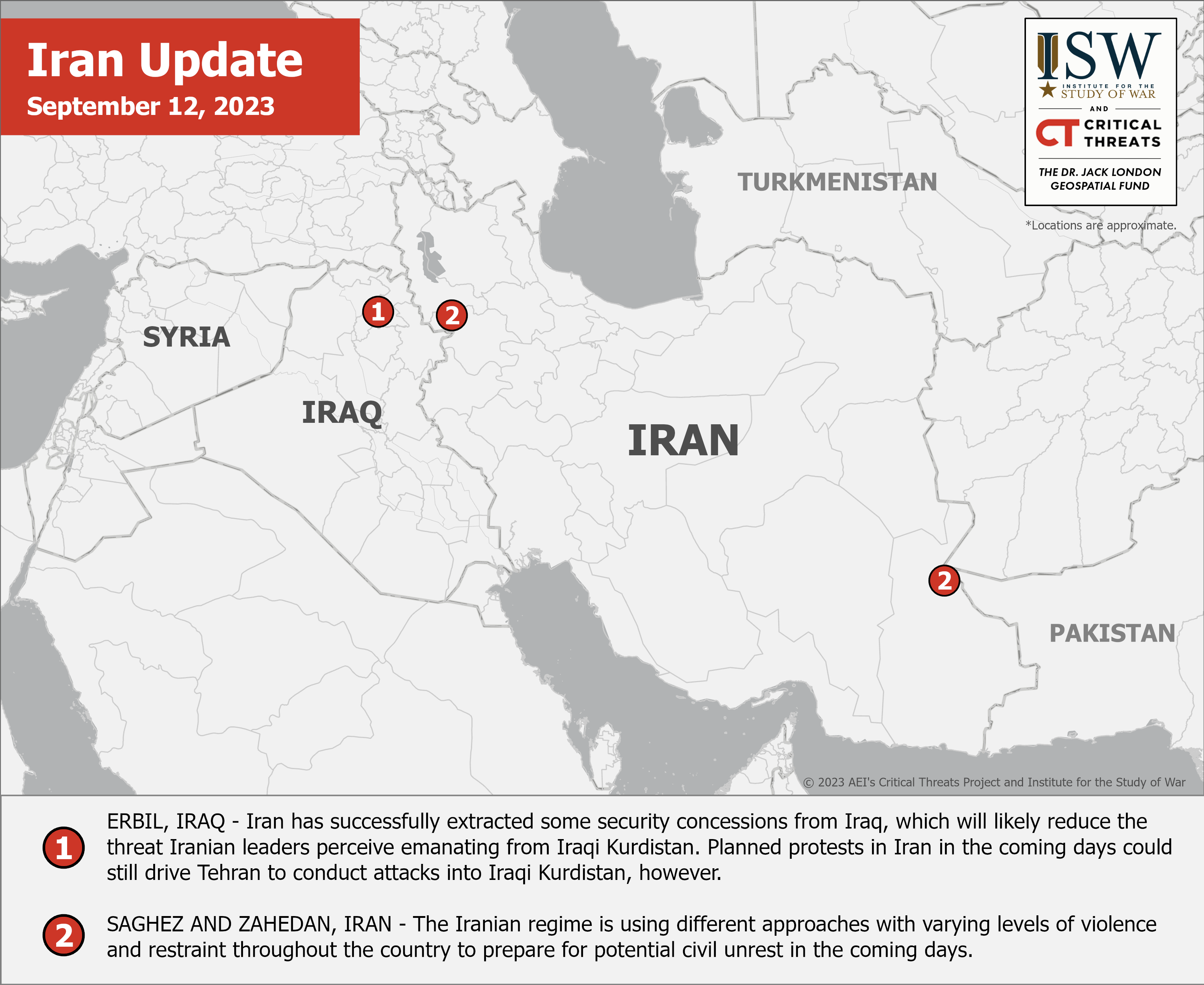Iran Update, September 12, 2023 | Critical Threats