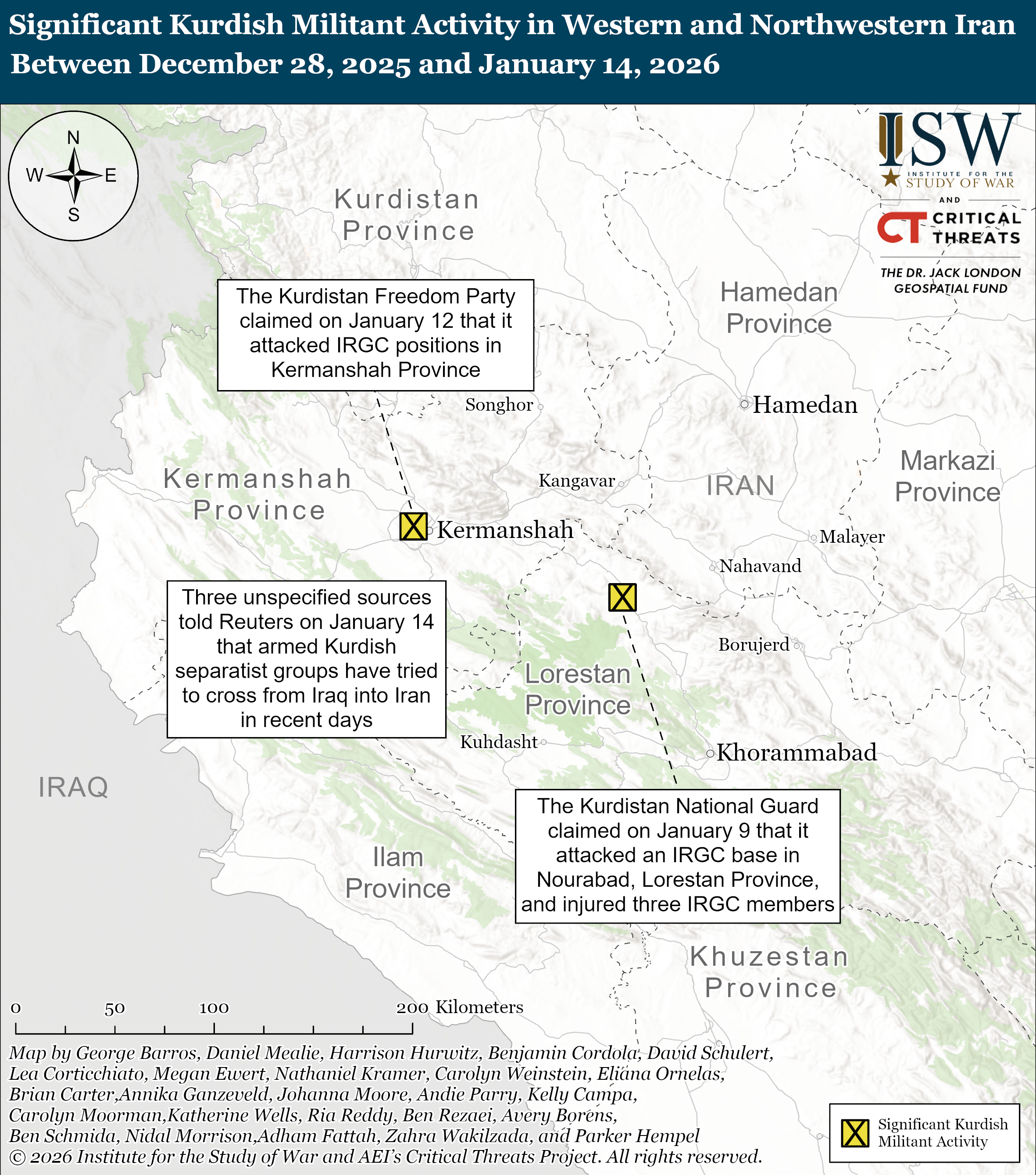 Iran Update, January 14, 2026 | Critical Threats